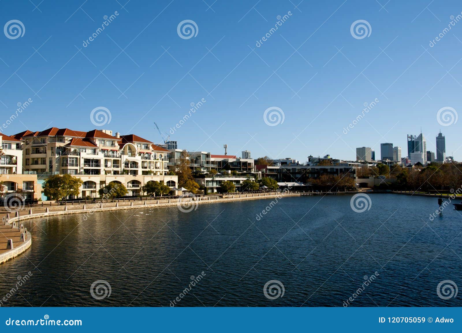 East Perth stock image. Image of cove, east, claisebrook - 120705059