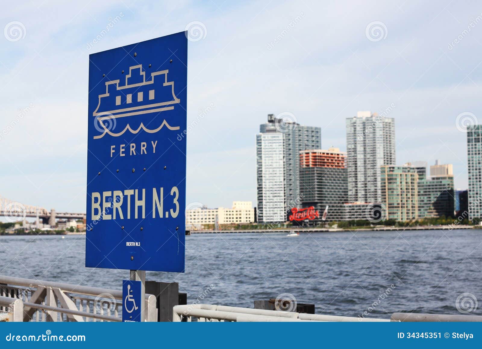 East River Ferry Terminal editorial photo. Image of midtown - 34345351