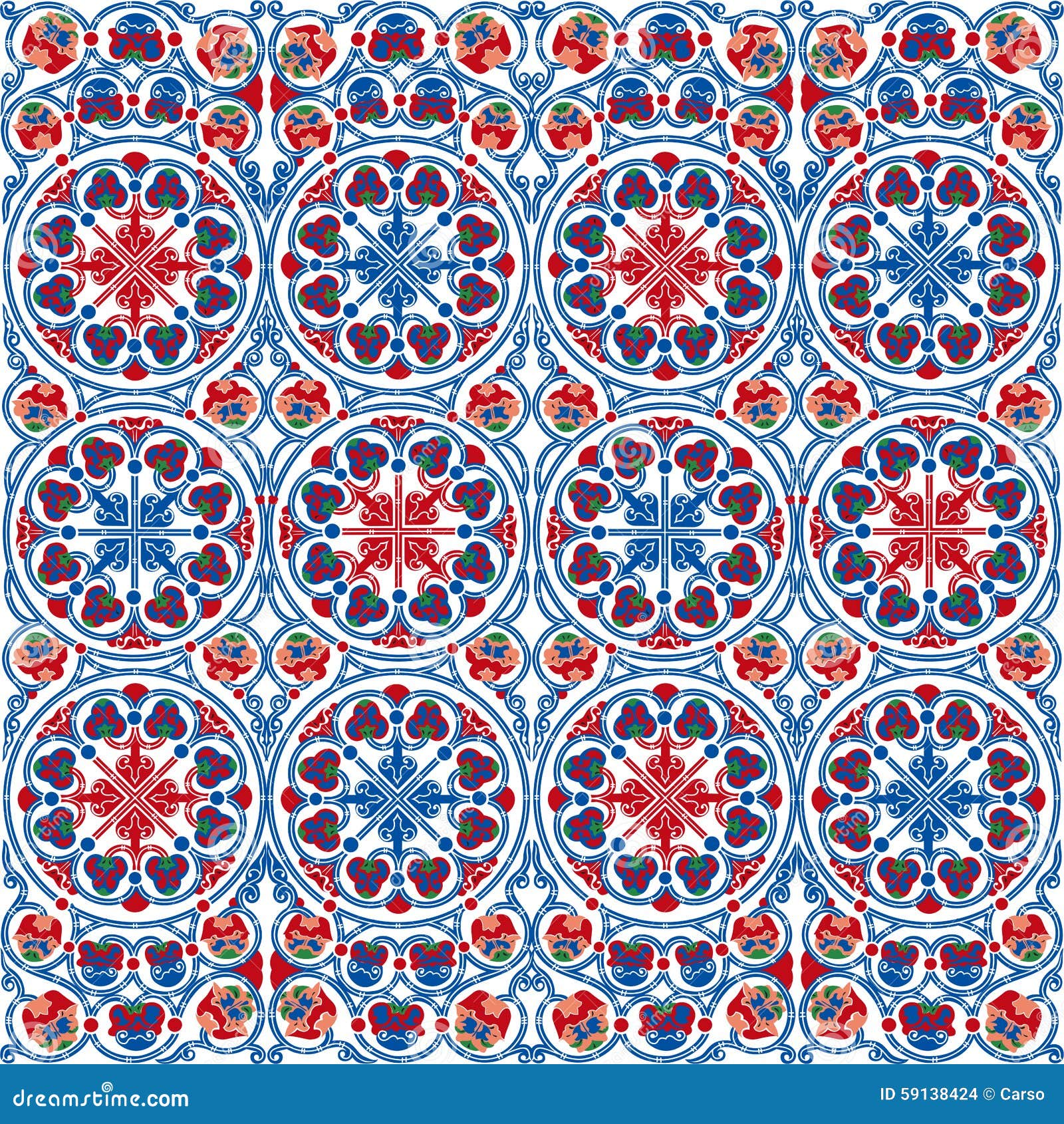 Ancient East Slavic Ornament Stock Vector - Illustration of plant ...