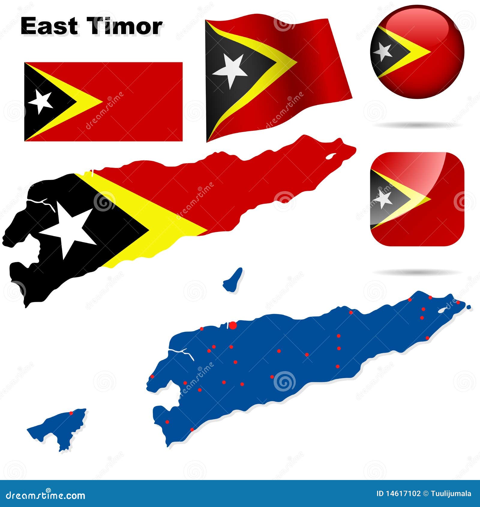 East Timor Outline Map Set Stock Illustrations – 41 East Timor Outline ...
