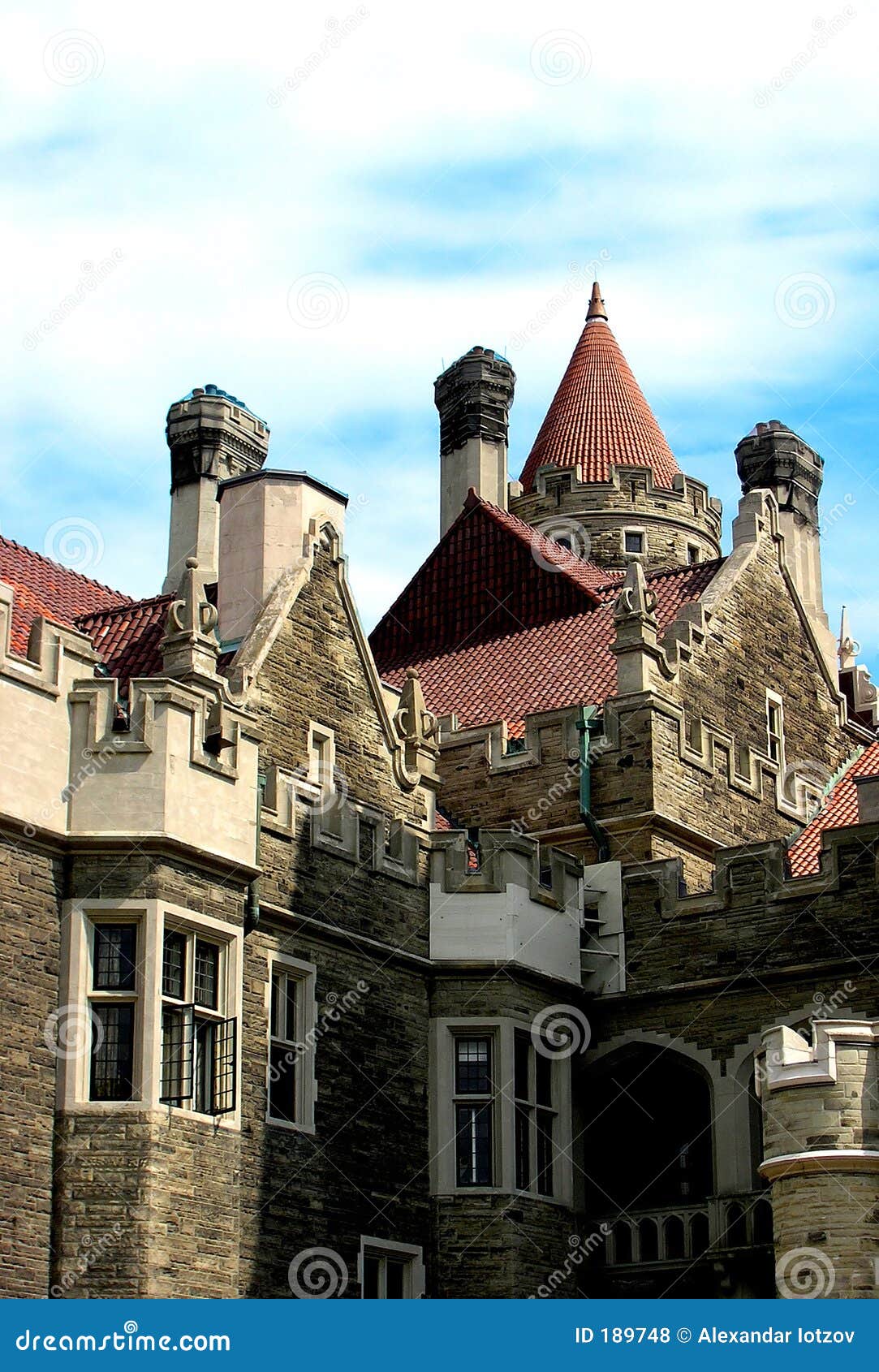 East Tower front view stock photo. Image of construction - 189748