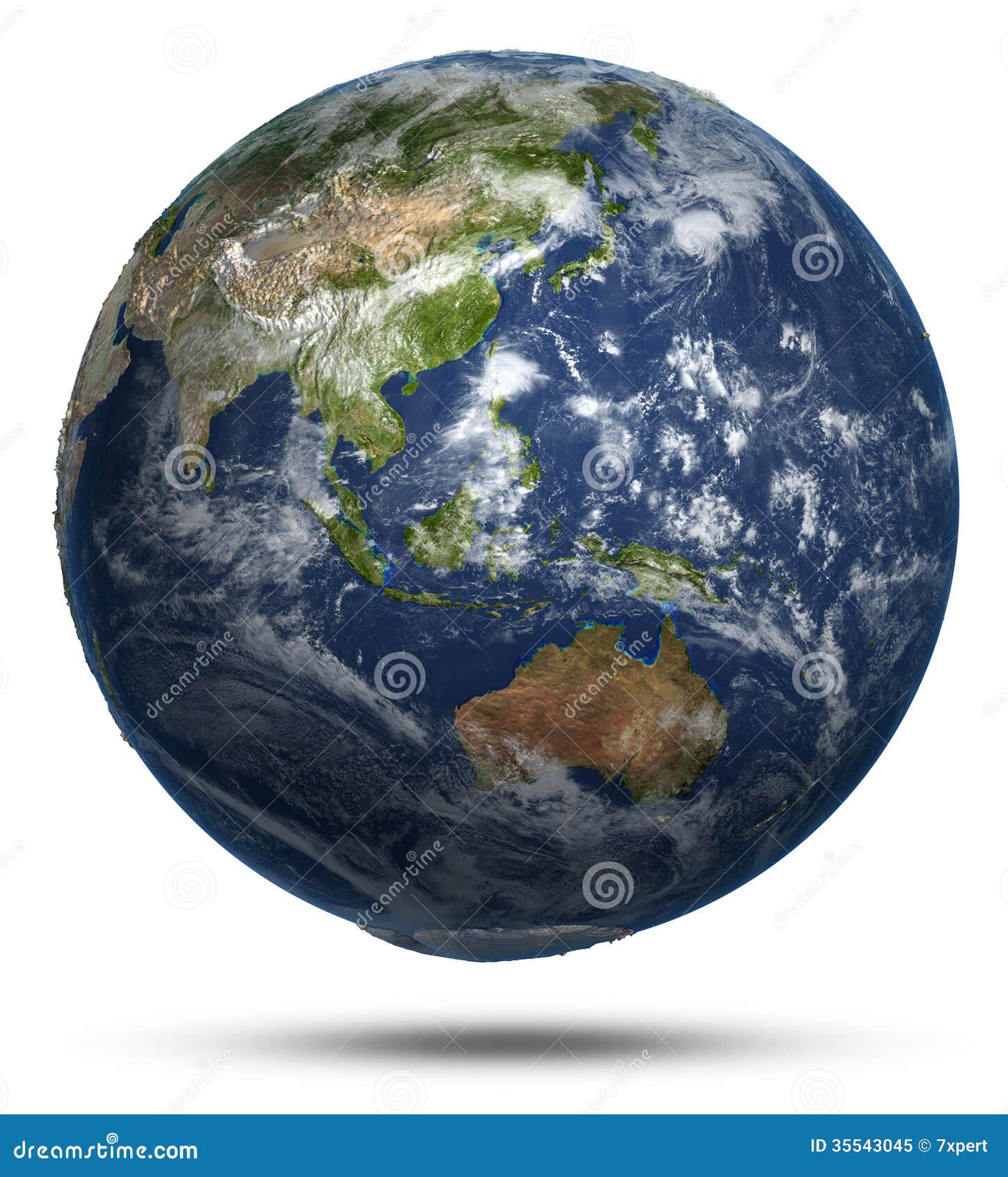 East World Map Royalty-Free Stock Photography | CartoonDealer.com #35543045