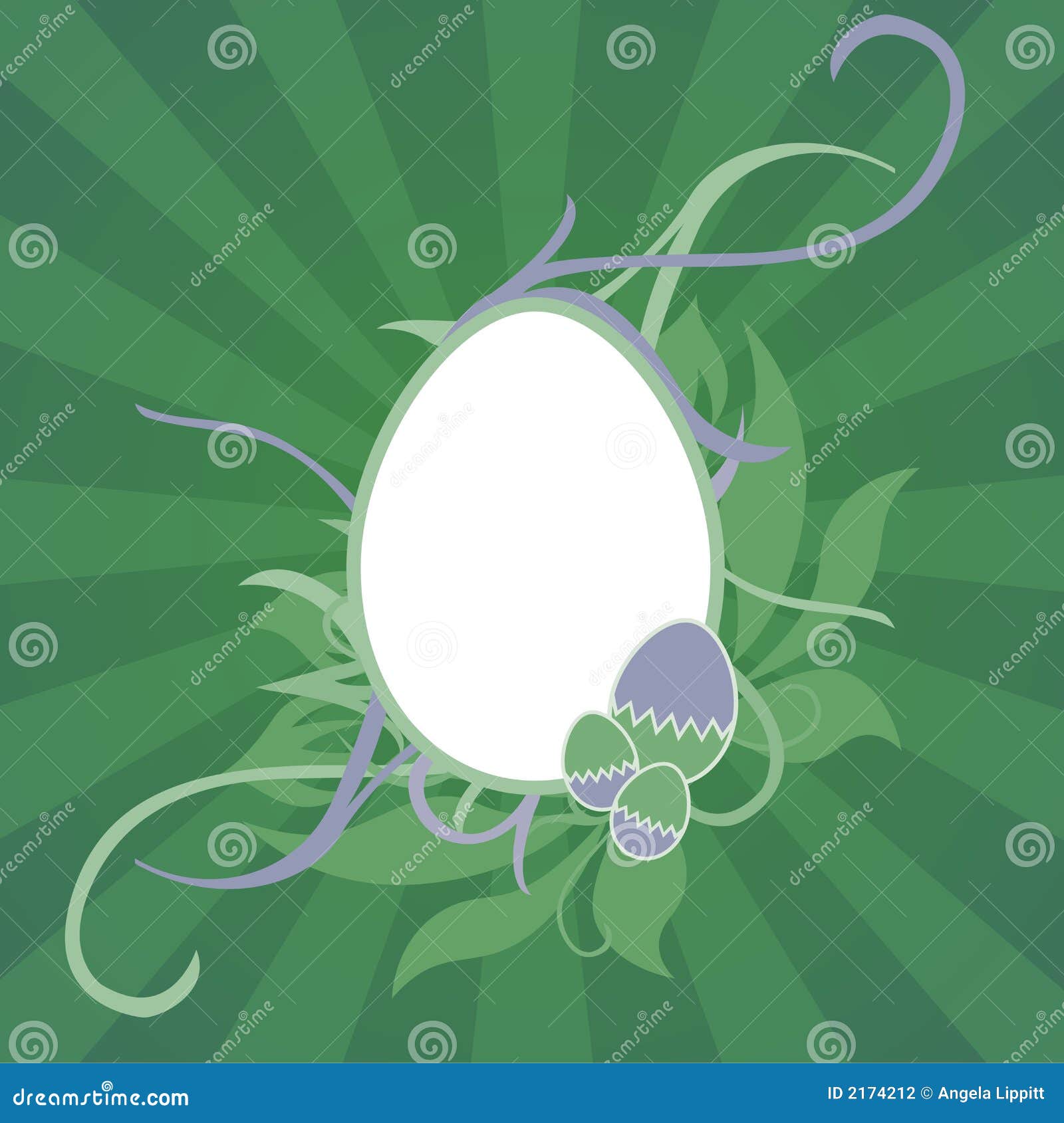 Easter Abstract Design stock vector. Illustration of grass - 2174212