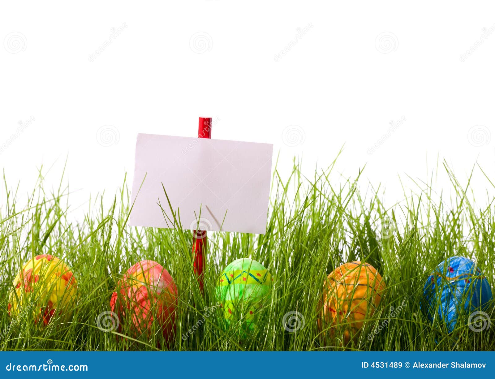 Easter advertisement stock image. Image of hunt, decorated - 4531489