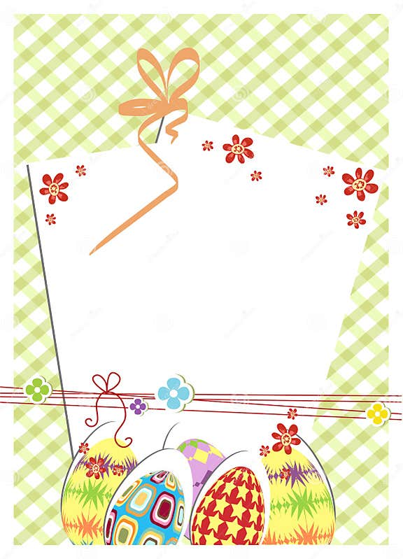 Easter background stock illustration. Illustration of blank - 23235332