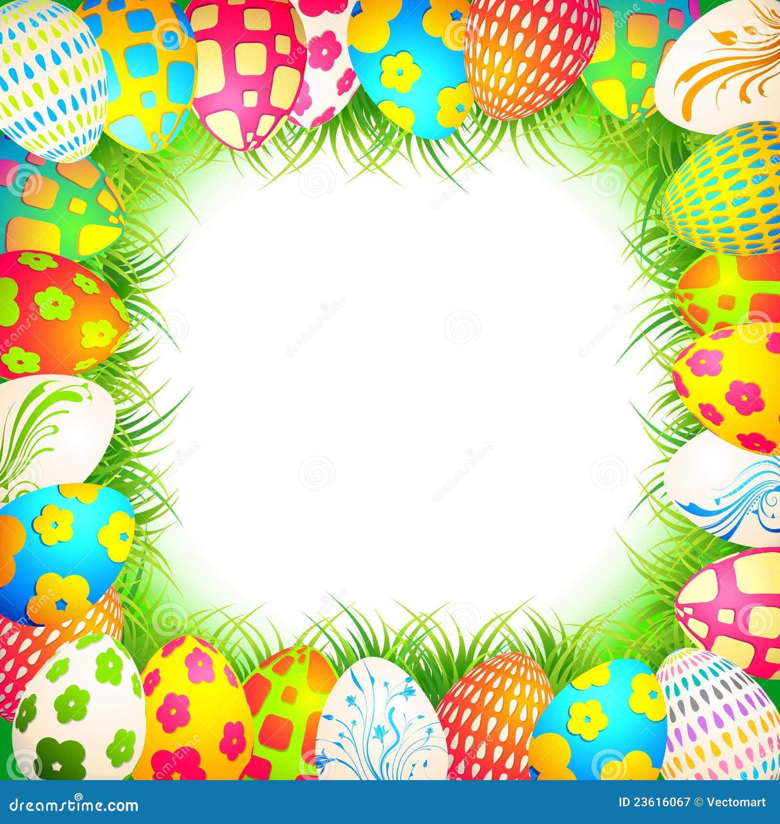 Easter Background Vector Illustration | CartoonDealer.com #19005650