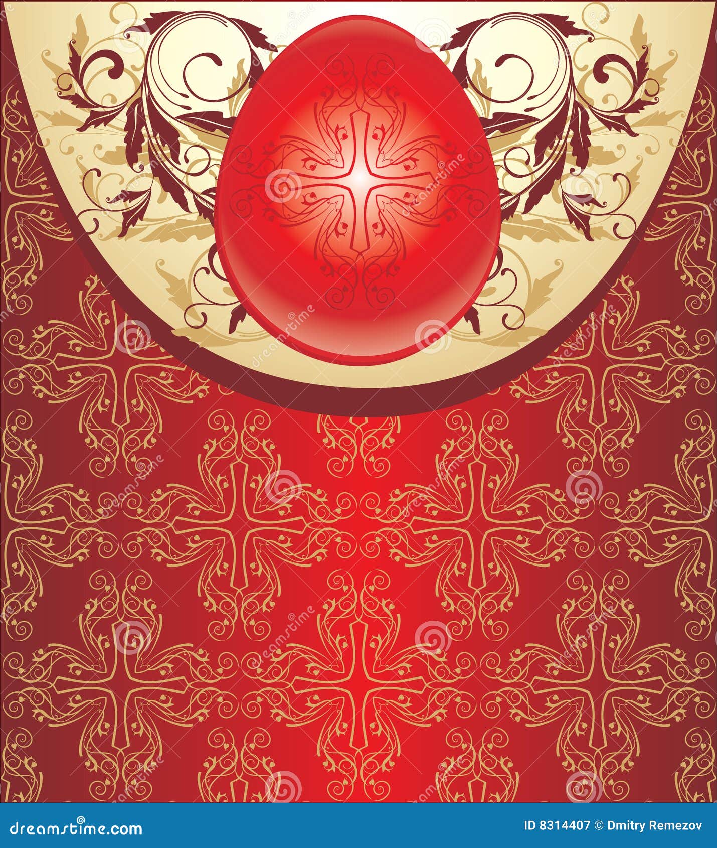 Easter background stock vector. Illustration of symbol - 8314407