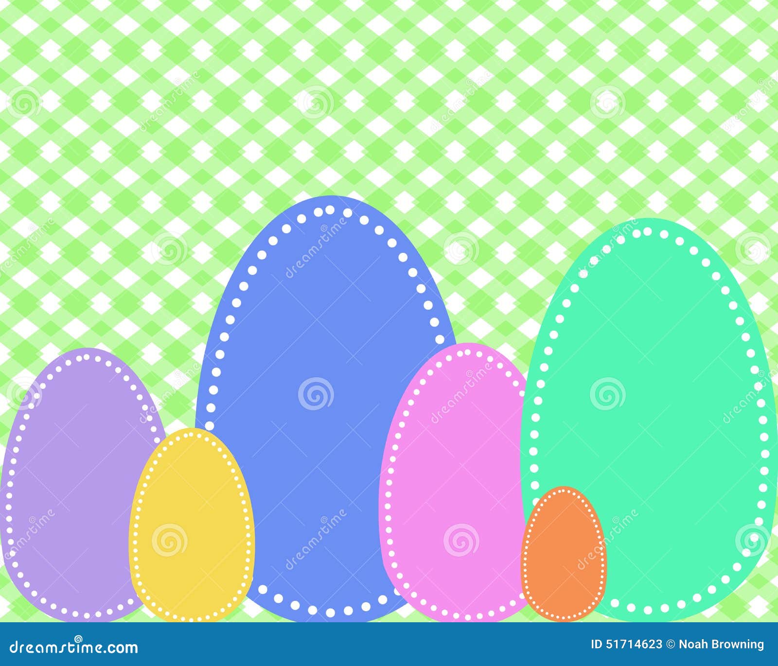 Easter Background stock illustration. Illustration of plaid - 51714623