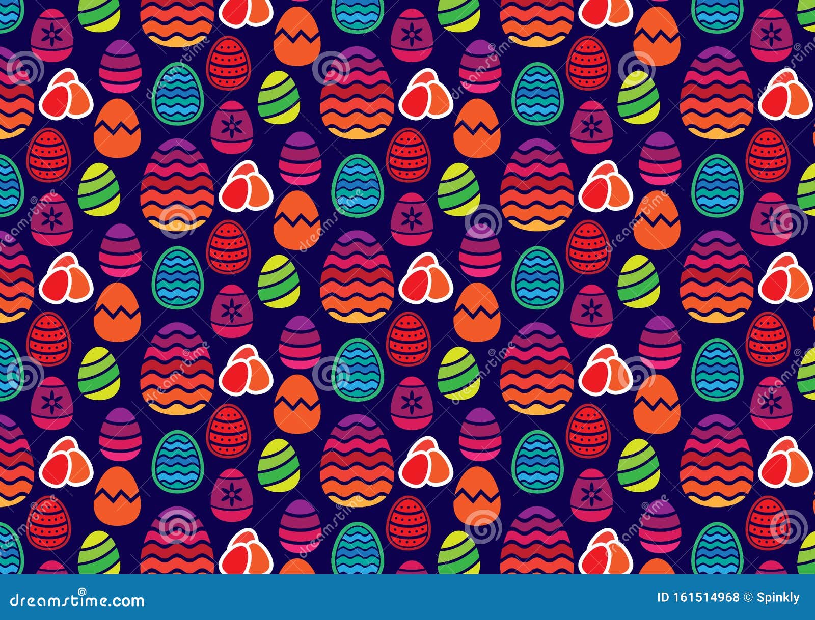 Easter Background Pattern for Wallpapers Stock Illustration ...