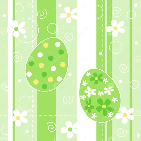 Easter Background Seamless Pattern Stock Illustration - Illustration of ...