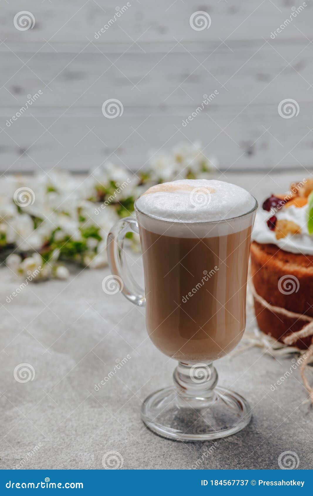 Easter Baking, Coffee. Easter Celebration Concept Stock Image - Image ...