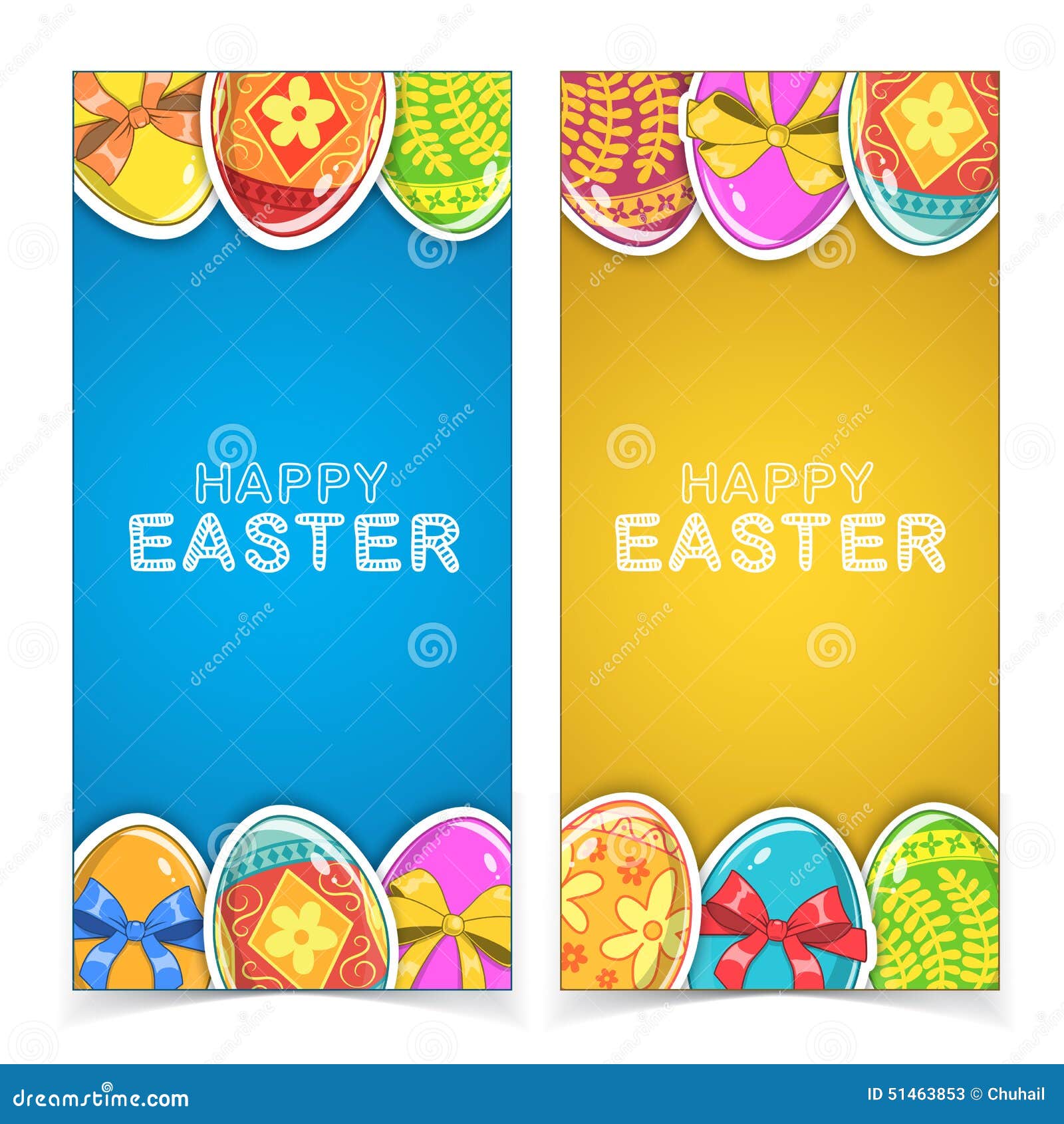 Easter banners stock vector. Illustration of national - 51463853