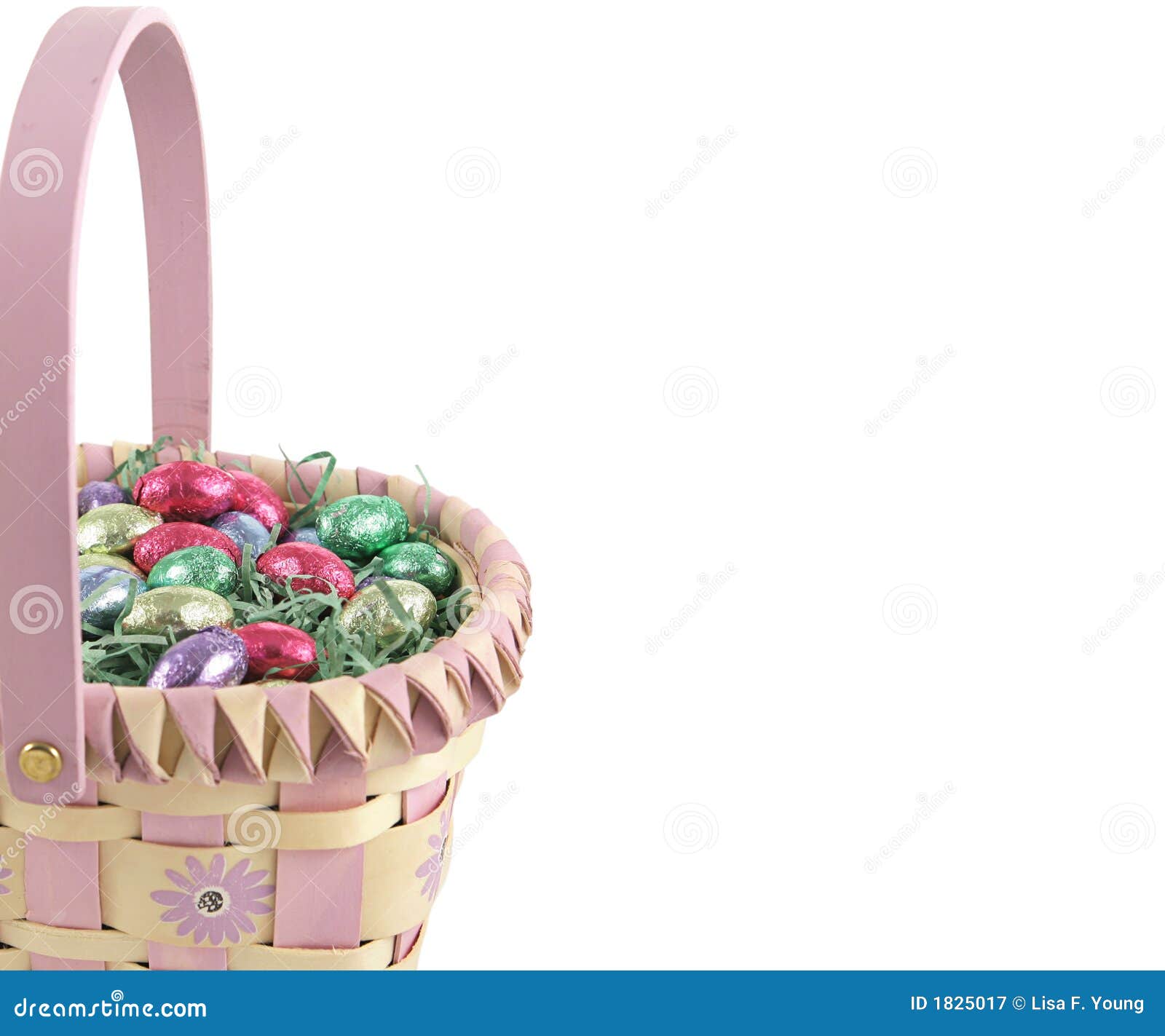 Easter Basket Border stock image. Image of spring, closeup - 1825017