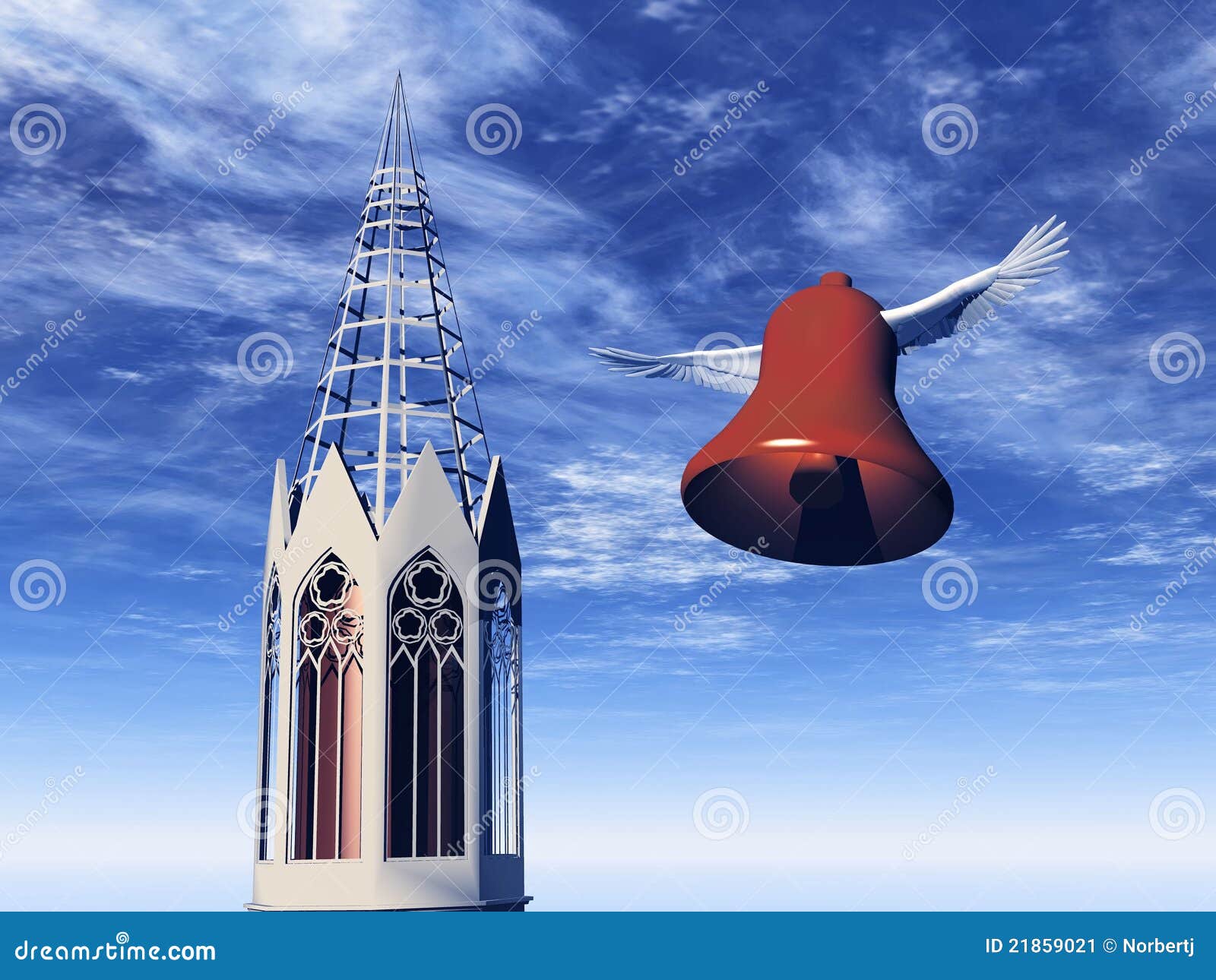 Easter bells stock illustration. Illustration of symbol - 21859021