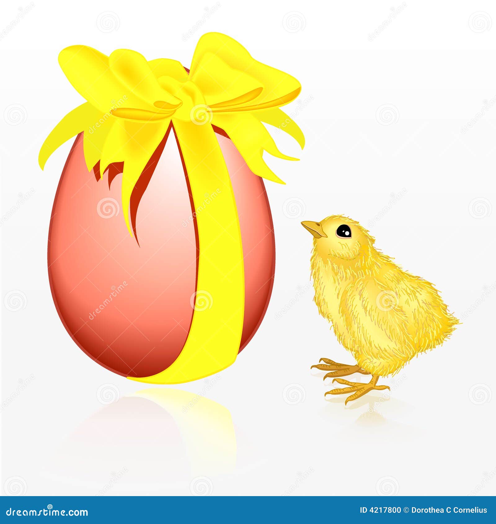 Easter biddy stock illustration. Illustration of wrap - 4217800