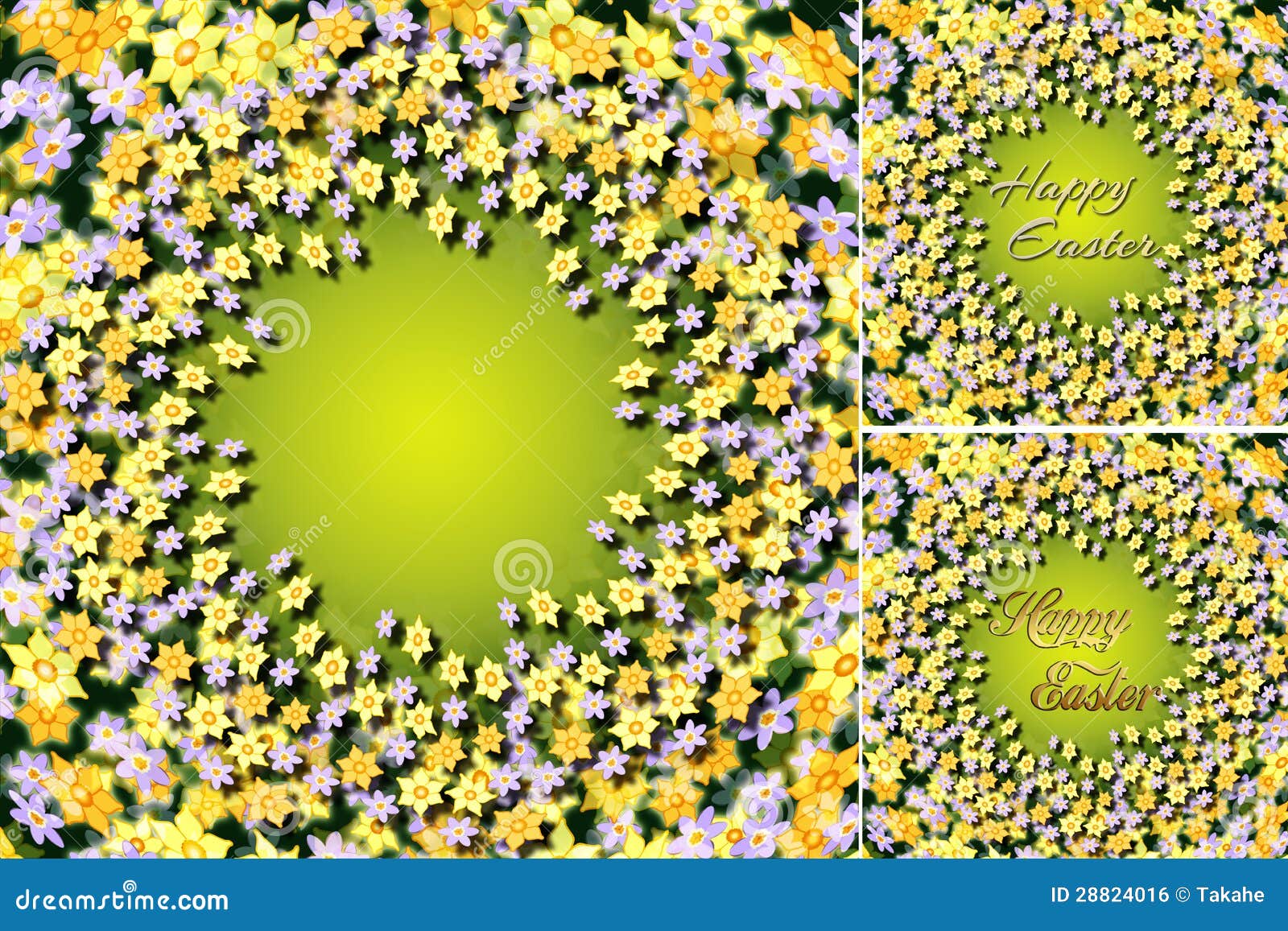 Easter blossoms stock illustration. Illustration of environment - 28824016