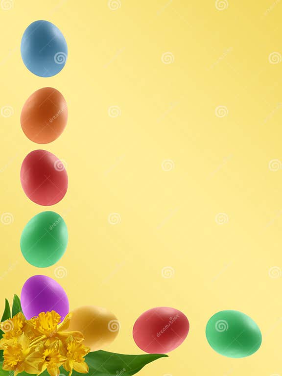 Easter border stock illustration. Illustration of backdrop - 1880073