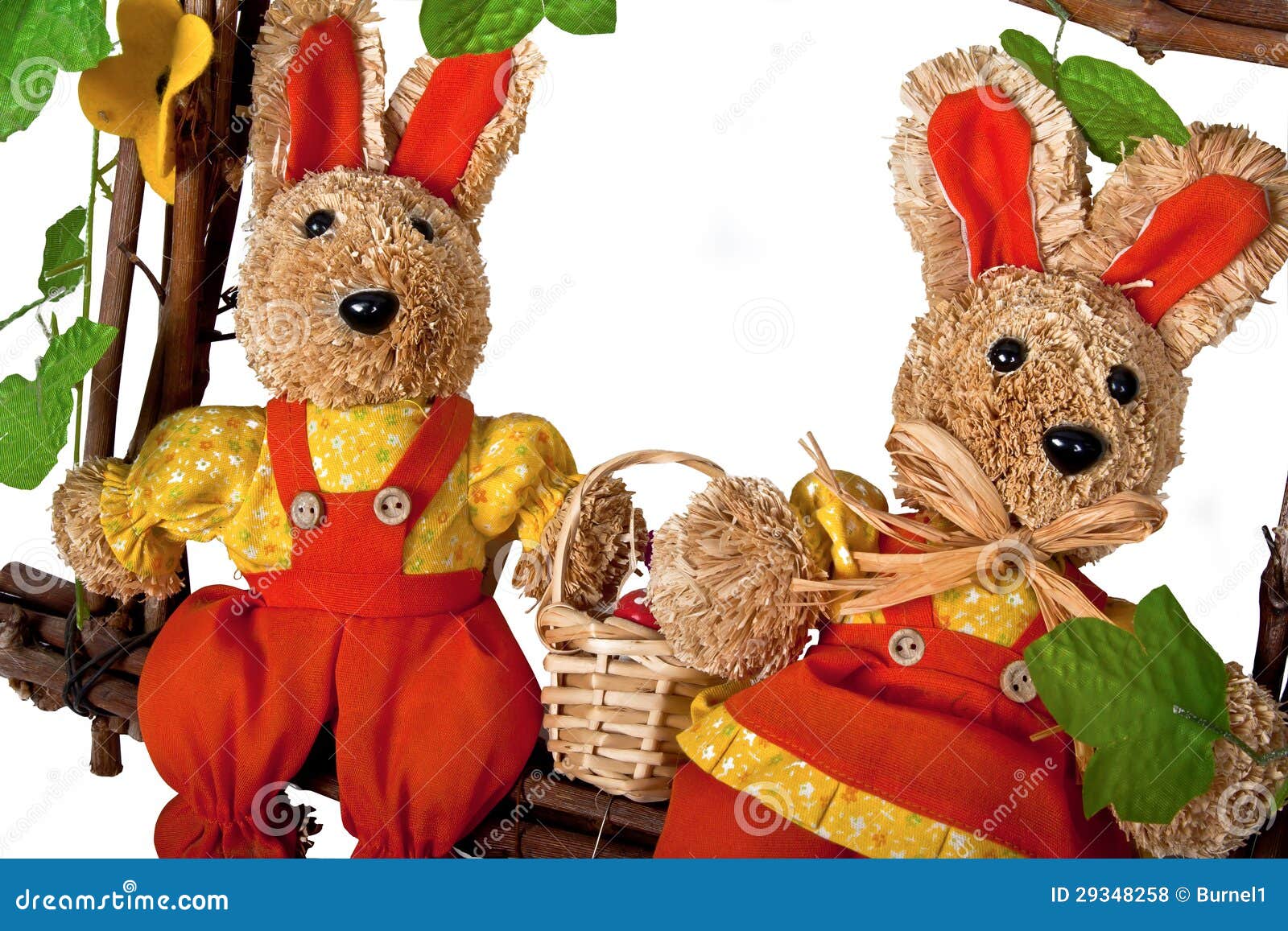 Easter bunnies stock photo. Image of banners, christ - 29348258