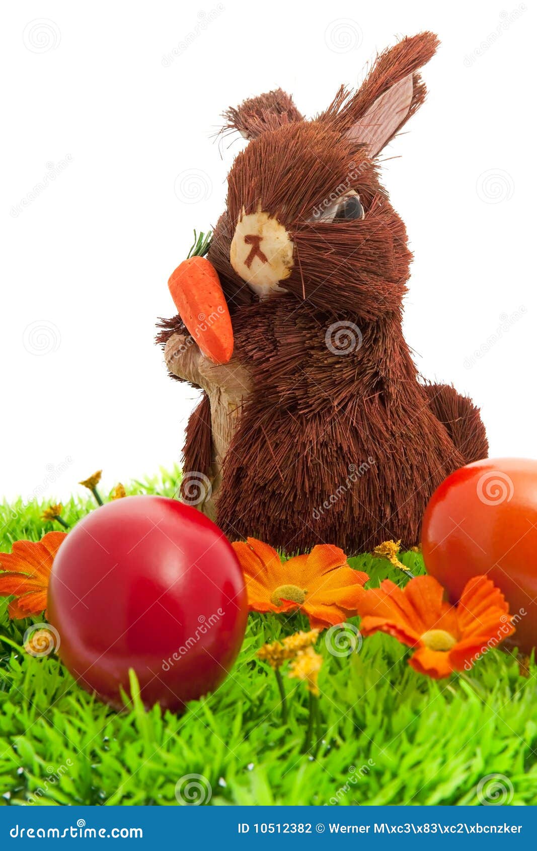 Easter bunny stock photo. Image of celebrating, flower - 10512382