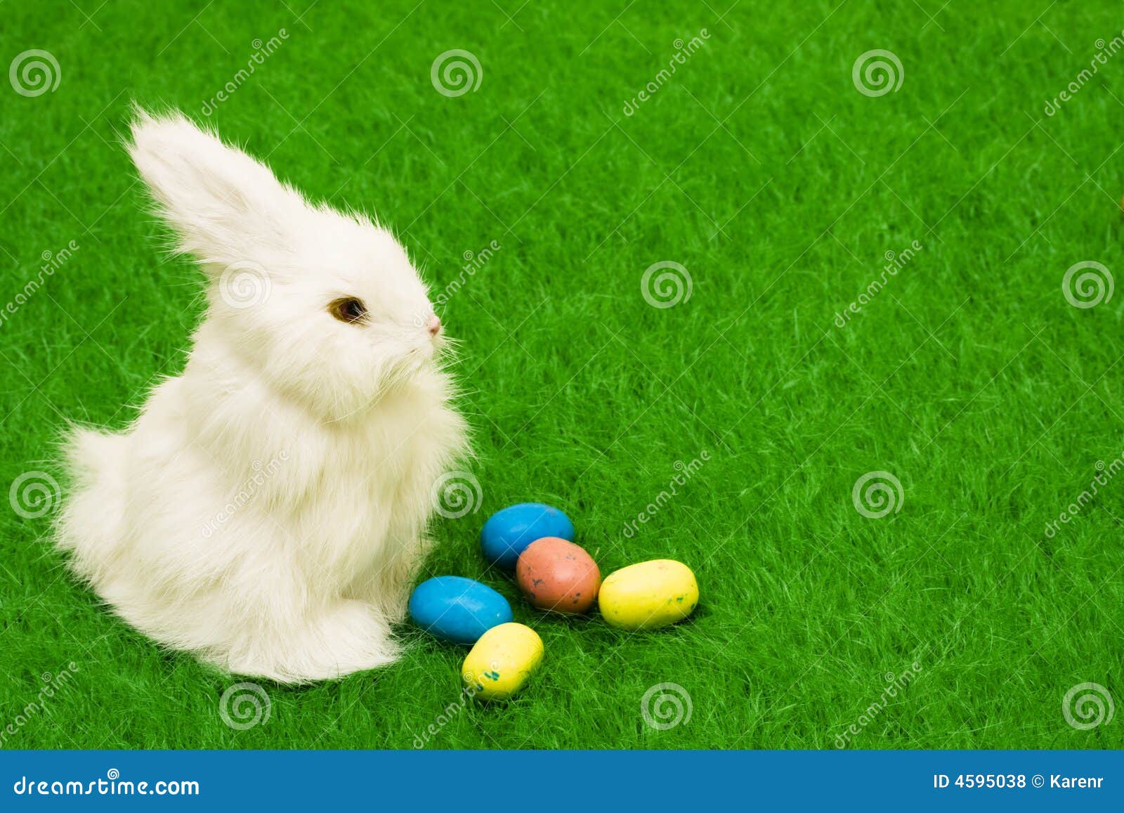 Easter Bunny stock photo. Image of candy, hare, background - 4595038