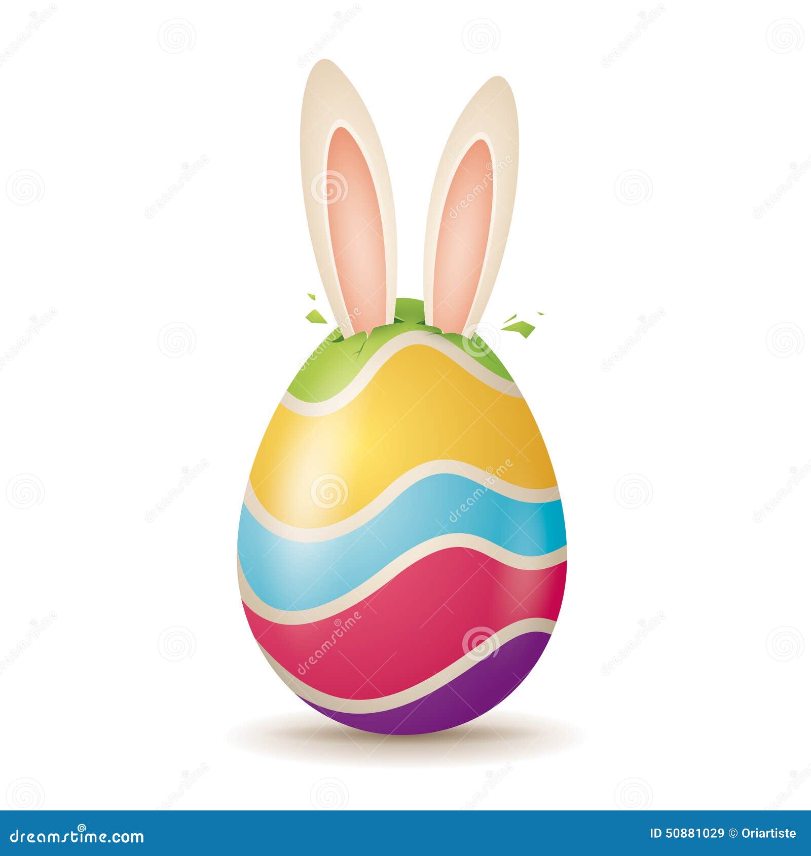 Easter Bunny Coming Out Soon! Stock Vector - Illustration of born ...