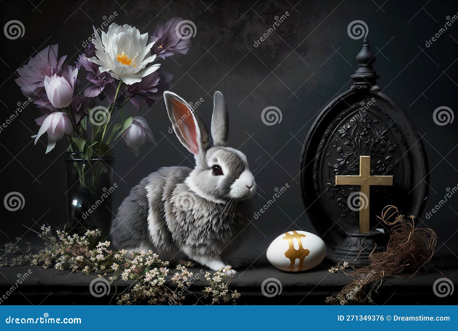 Gothic Happy Easter
