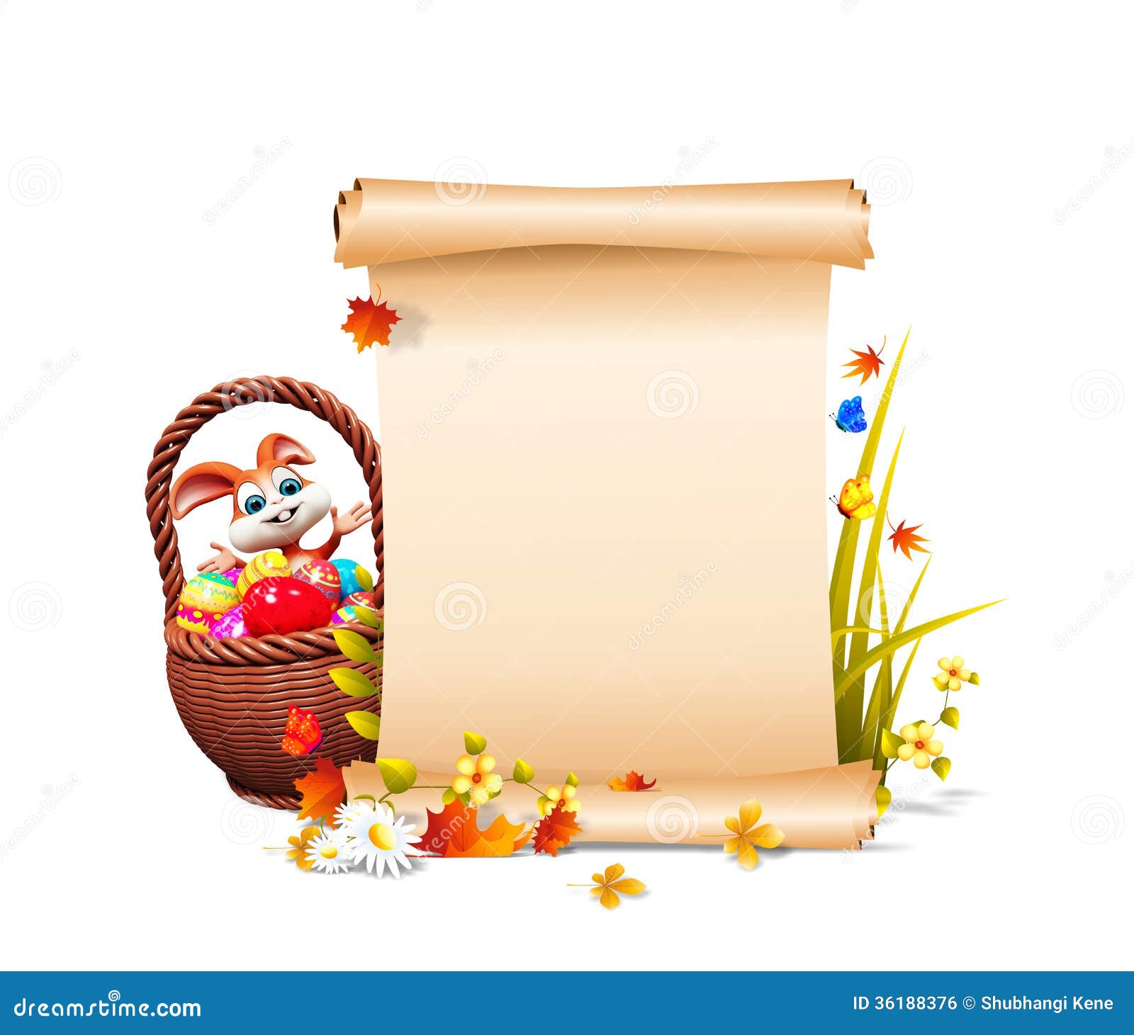 Bucket Sign For Garden. Vector. Three Connected Gears With Icons ...