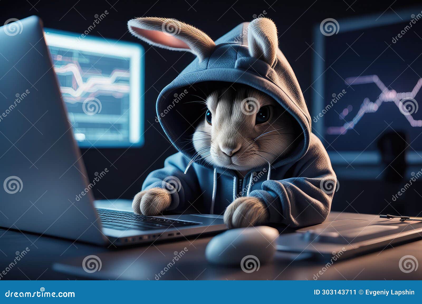 The Easter Bunny is a Programmer. the Easter Bunny is Working at the ...
