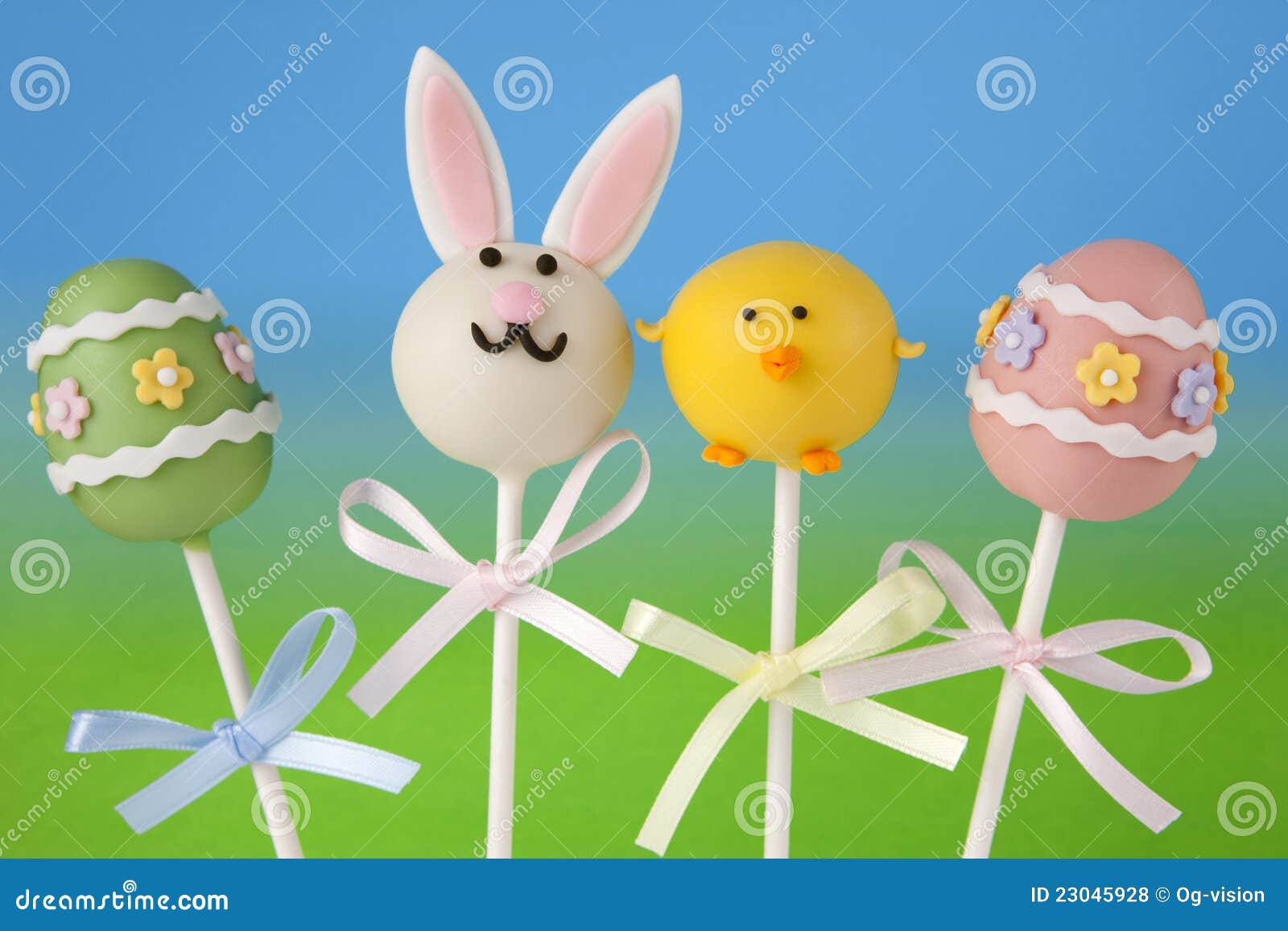 Easter cake pops stock photo. Image of chocolate, fondant - 23045928