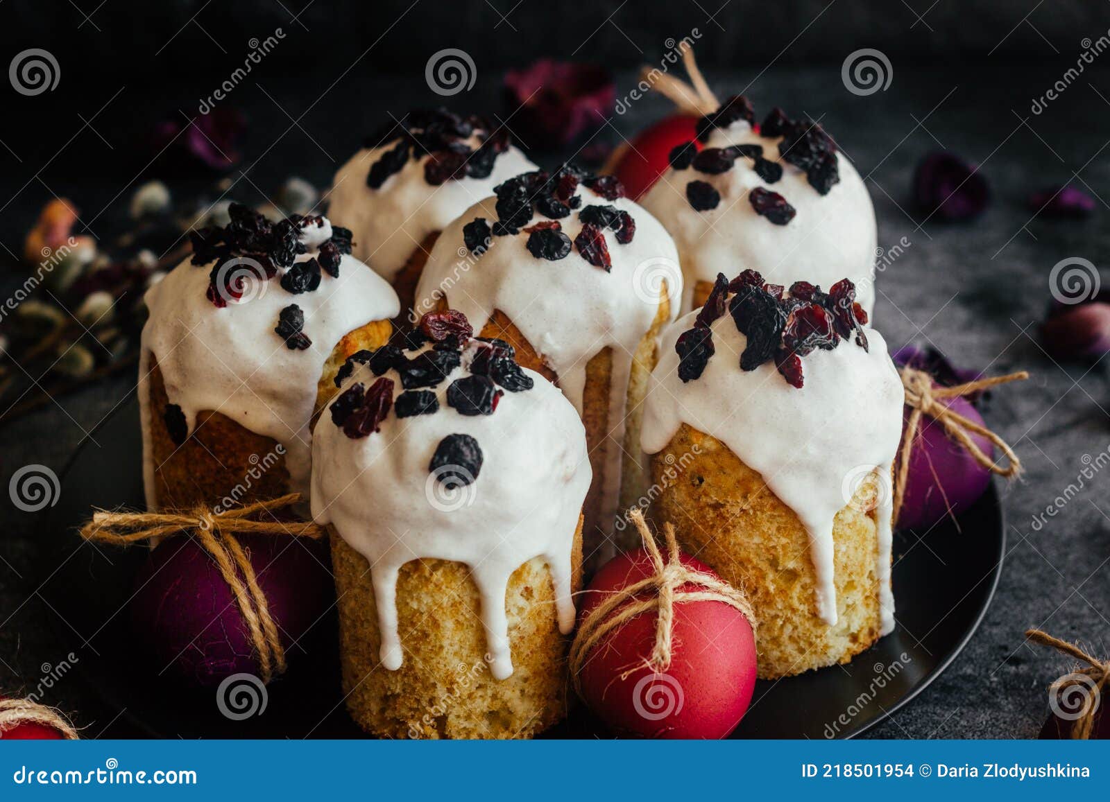 Easter Cake. a Traditional Orthodox Dish for Easter Stock Photo - Image ...