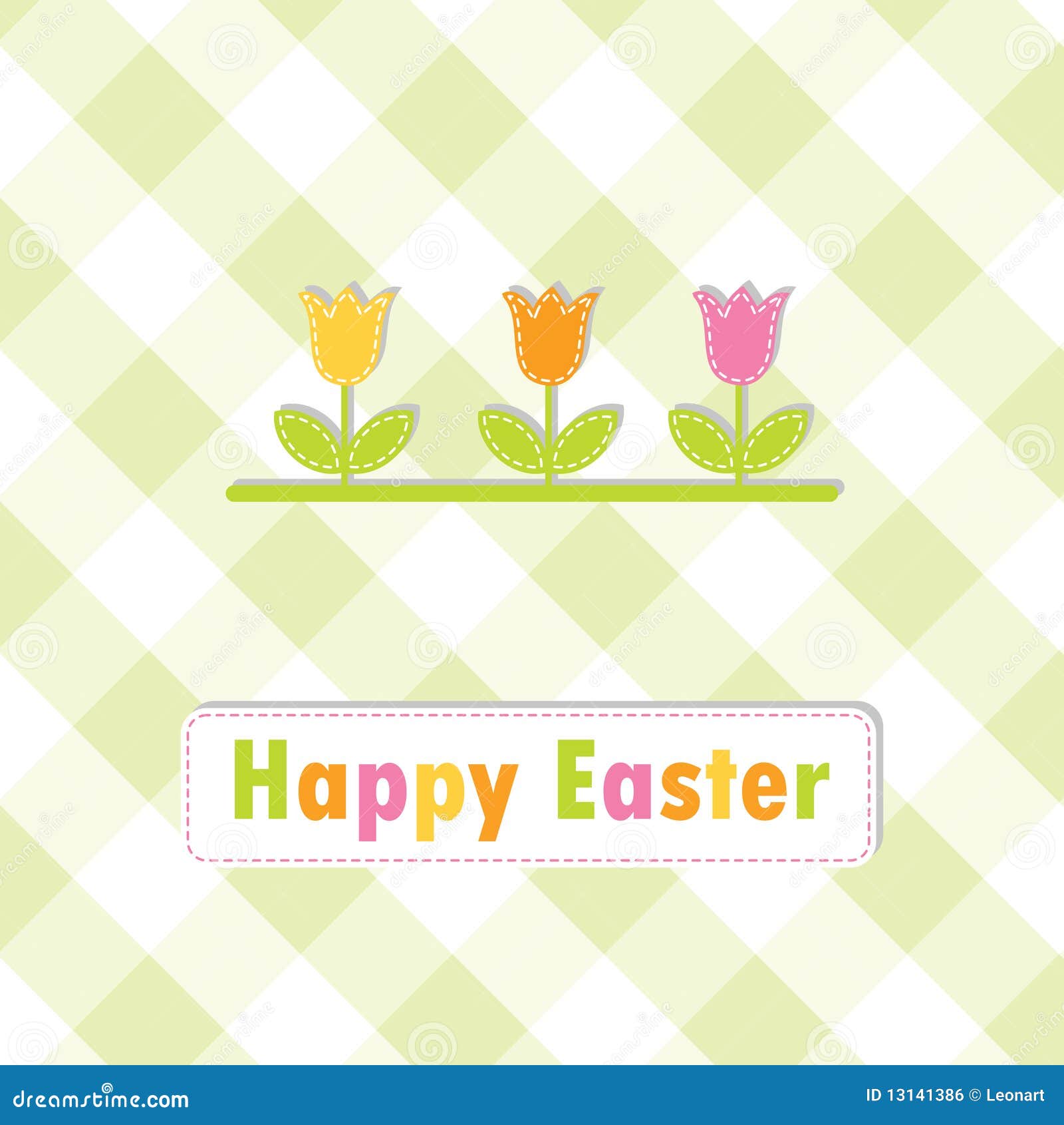 Easter card stock illustration. Illustration of colors - 13141386