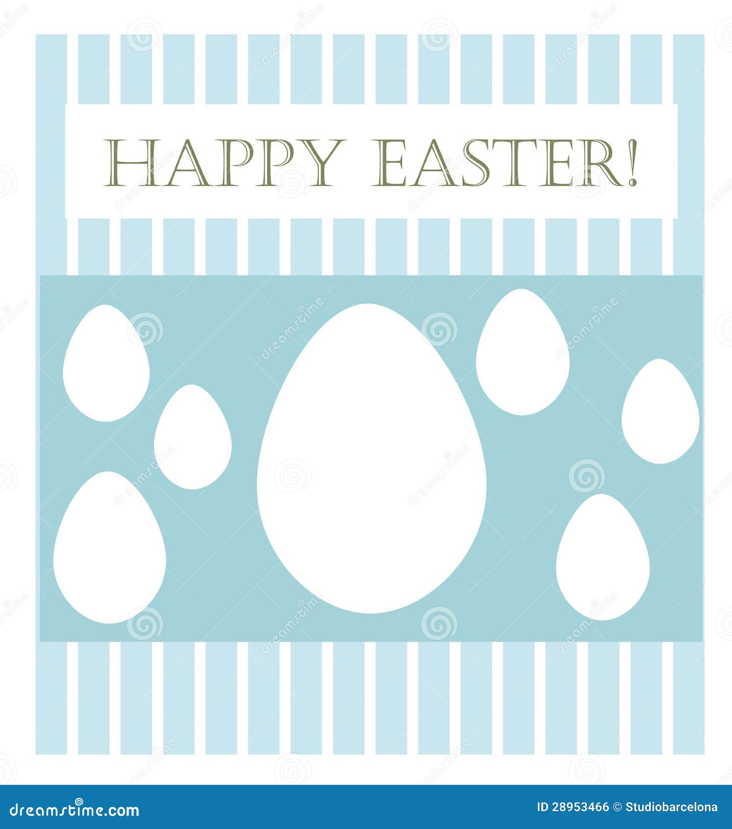 Easter card stock vector. Illustration of bright, white - 28953466