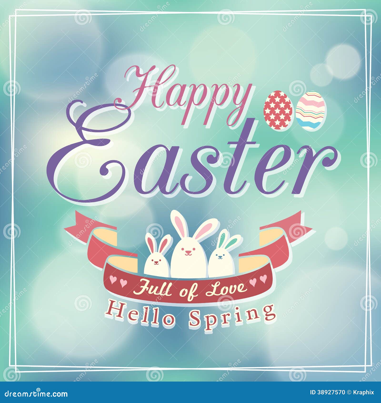 Easter card design stock vector. Illustration of board - 38927570