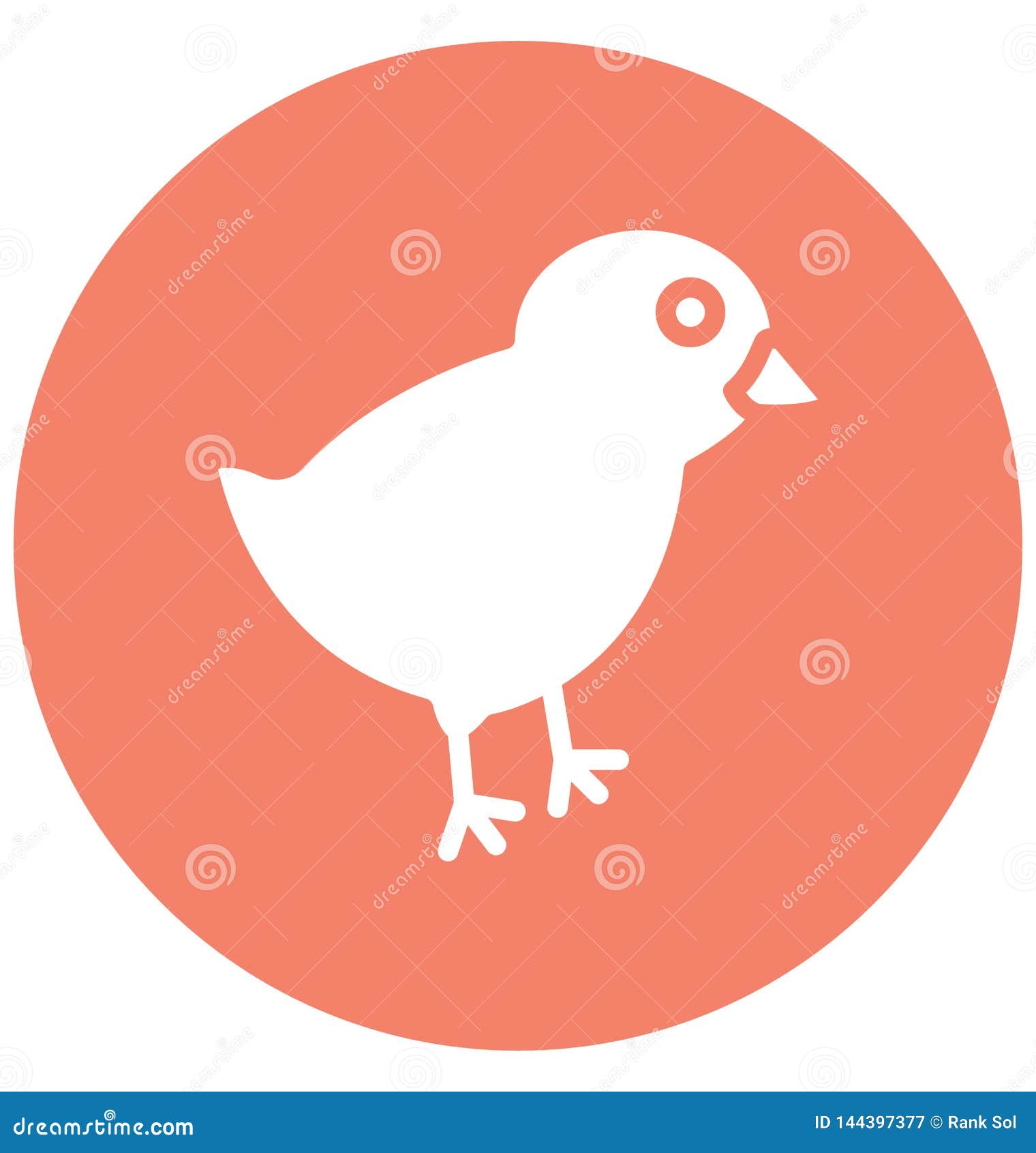 Chick, Chicken Isolated Vector Icon Which Can Easily Modify or Edit ...