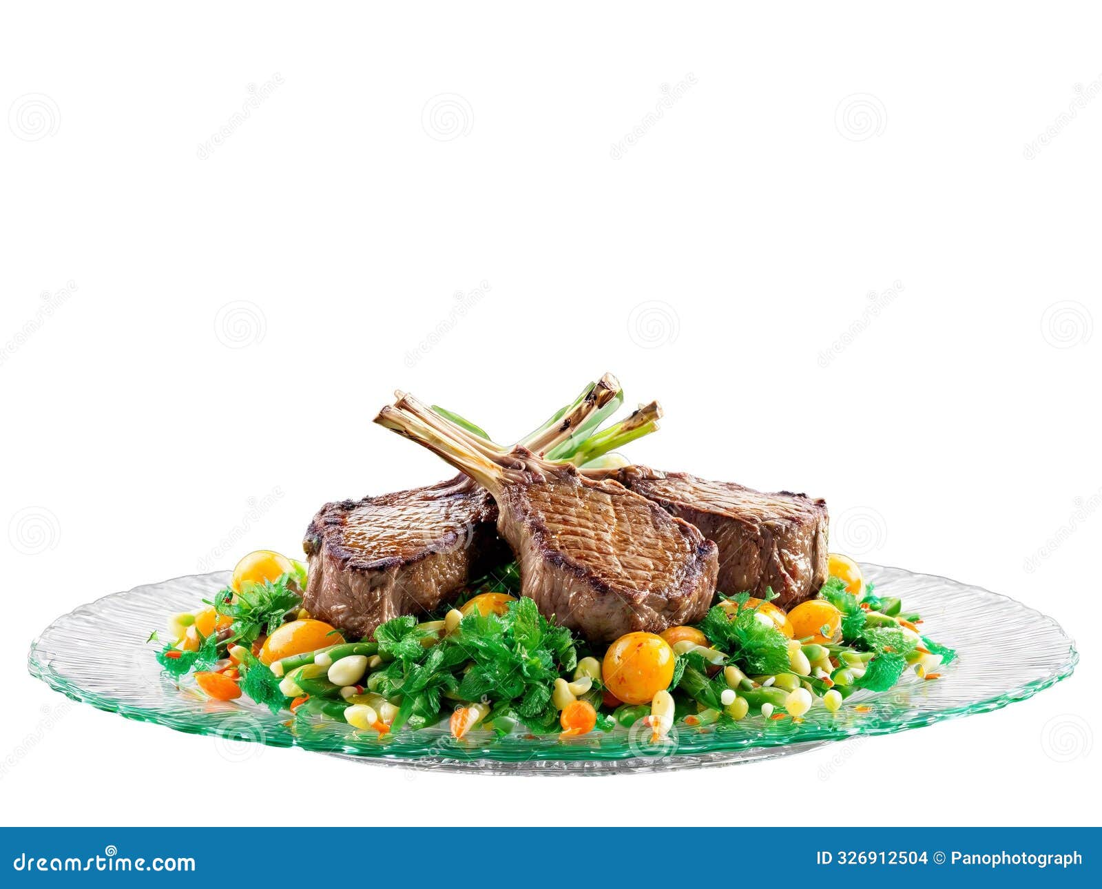 Easter Celebration Lamb Chops with Mint Jelly and Spring Vegetables ...