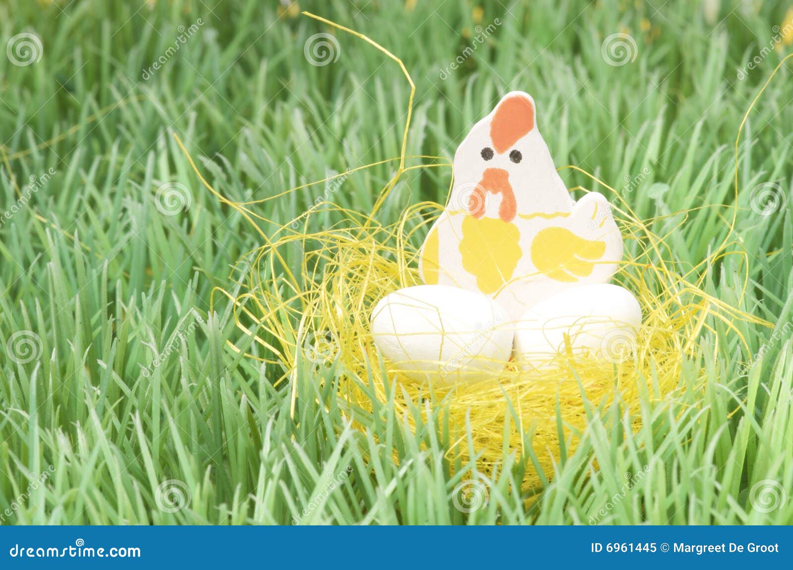 Easter chicken decoration stock image. Image of culture - 6961445