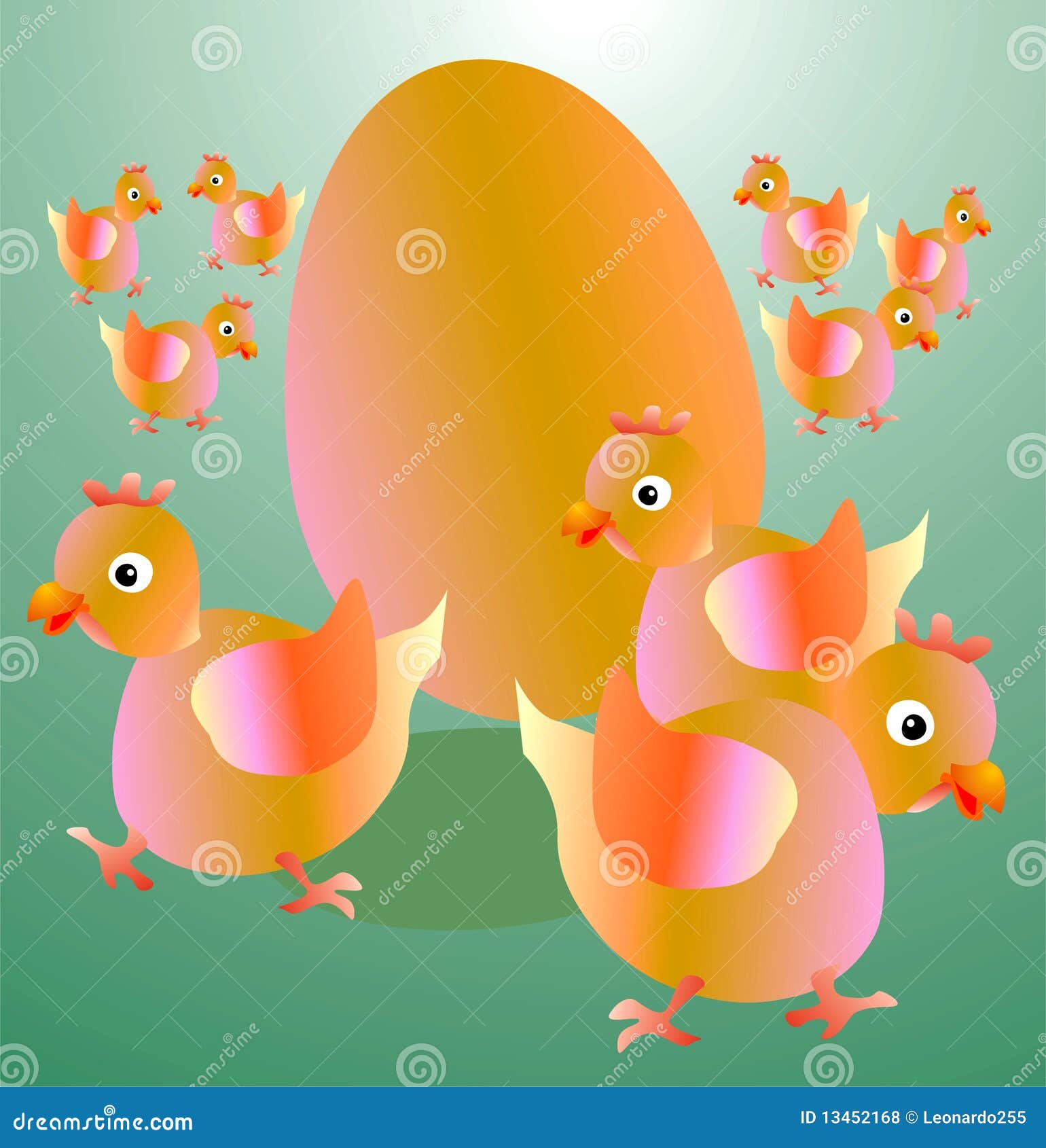 Easter Chickens Royalty Free Stock Photos - Image: 13452168