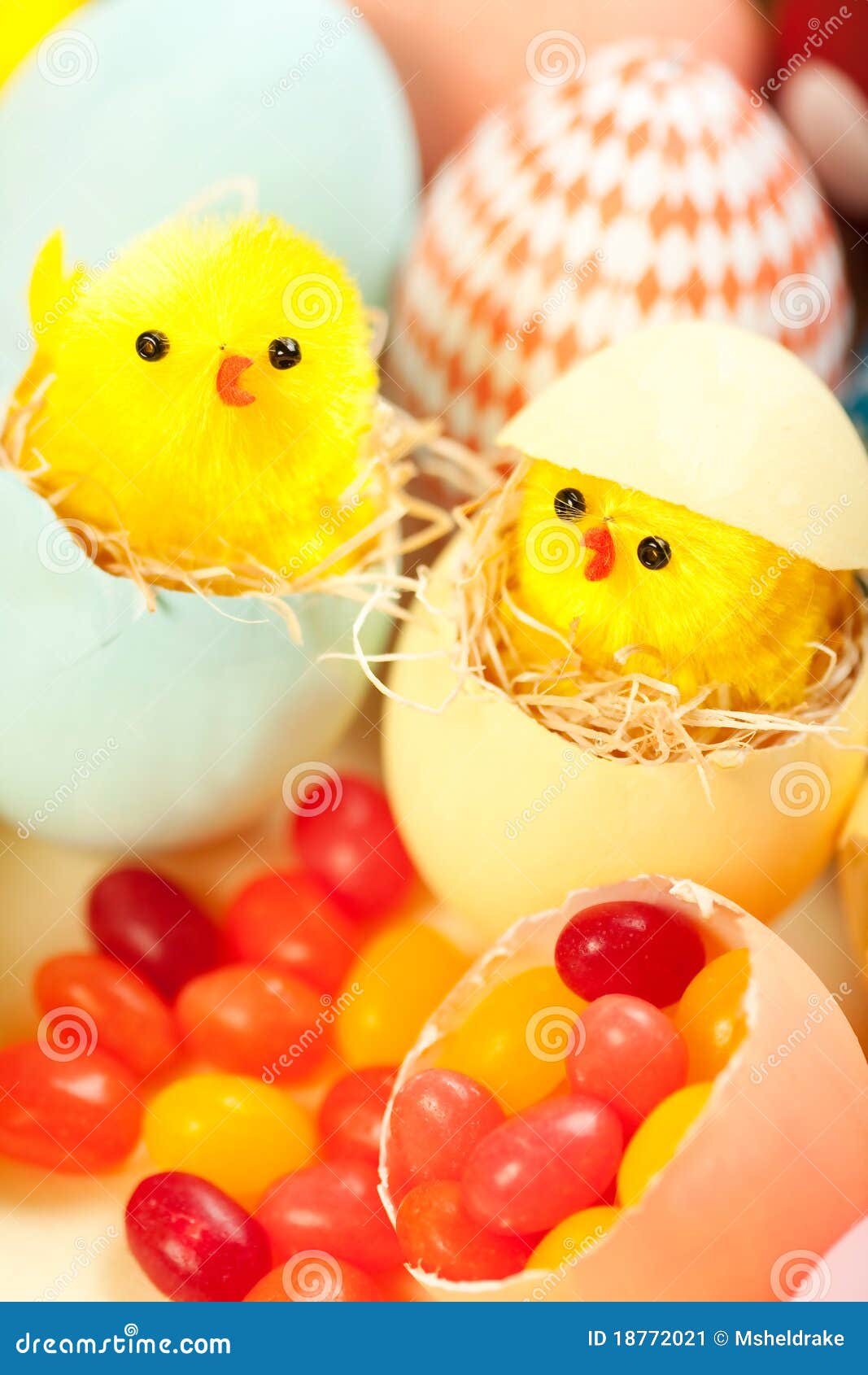 Easter Chicks stock image. Image of birth, rebirth, easter - 18772021