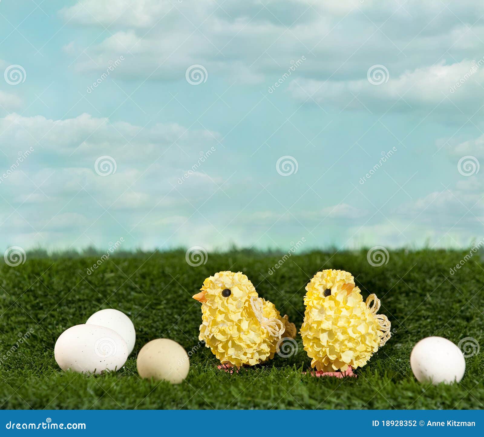Easter Chicks stock photo. Image of season, chickadees - 18928352