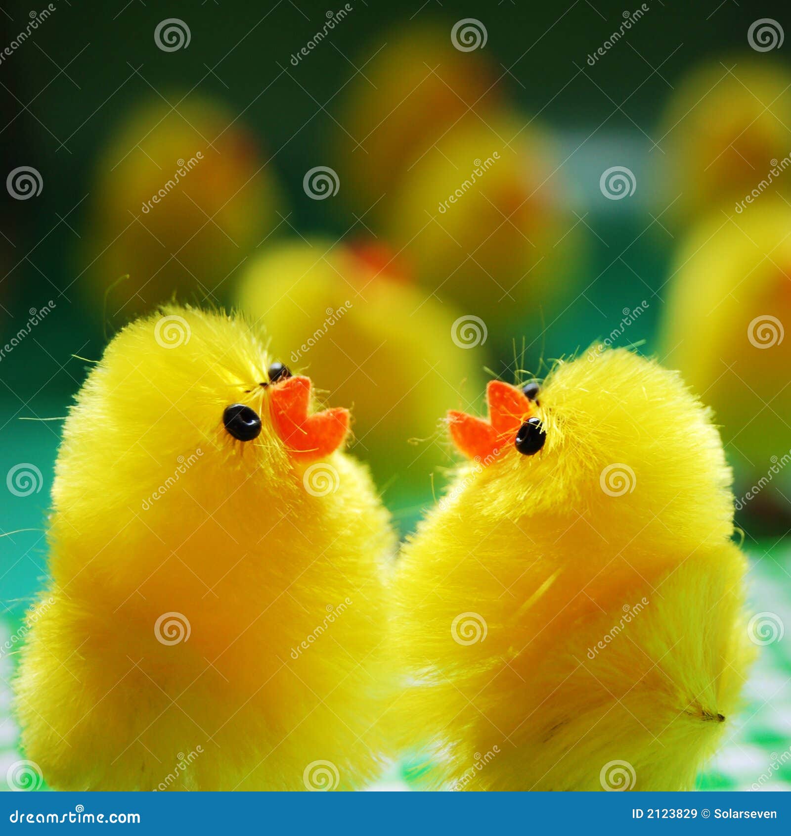 Easter Chicks stock image. Image of holiday, spring, figure - 2123829