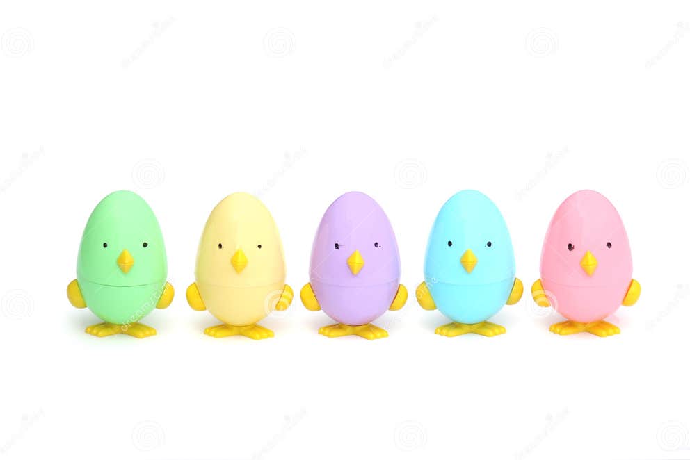 Easter Chicks stock image. Image of children, spring, green - 644859