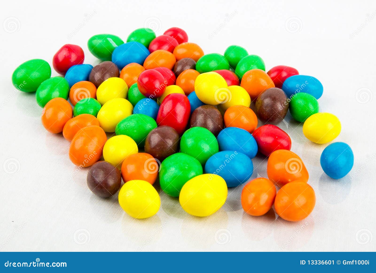 Easter chocolate almonds stock image. Image of objects - 13336601