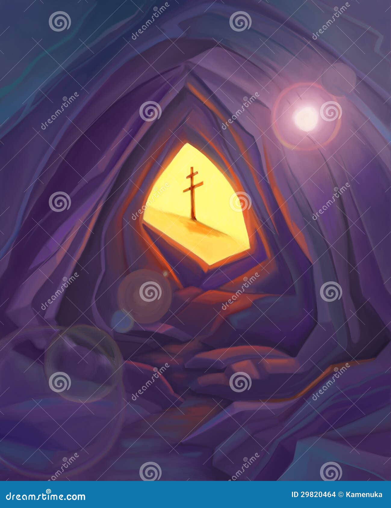 Easter. Christian Symbol Illustration Stock Illustration - Illustration ...