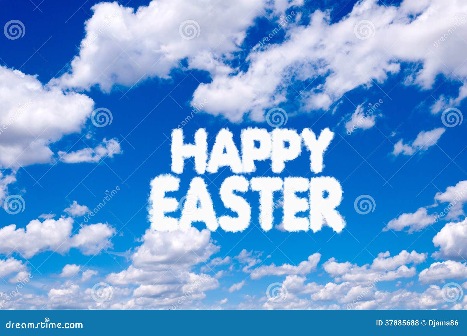 Easter clouds stock photo. Image of color, night, freedom - 37885688
