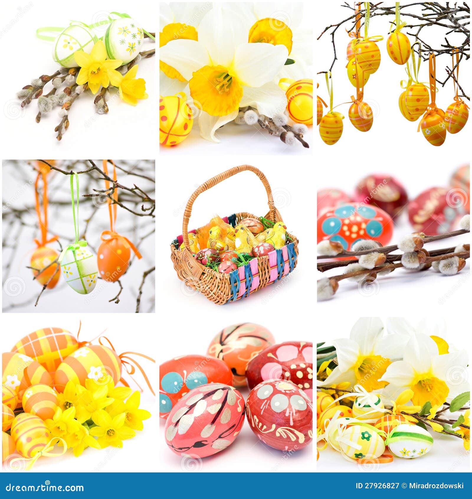 Easter collage stock image. Image of closeup, beautiful - 27926827