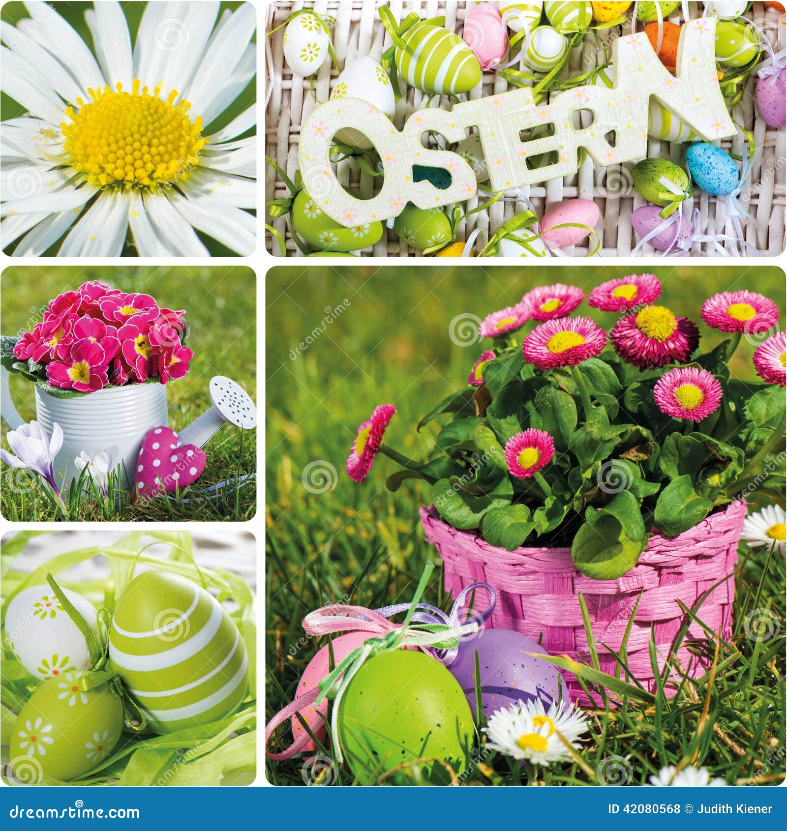 Easter collage stock photo. Image of field, present, garden - 42080568