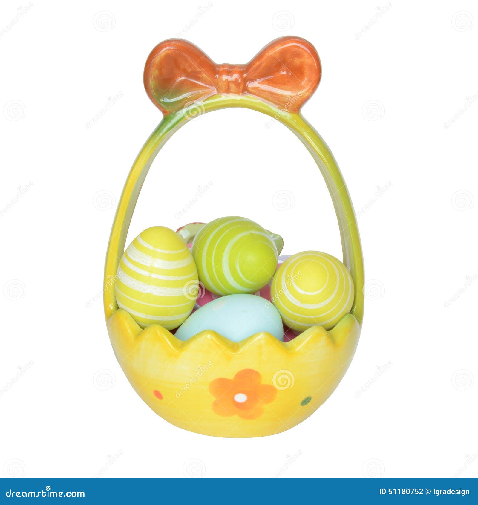 Easter container with eggs stock photo. Image of green - 51180752