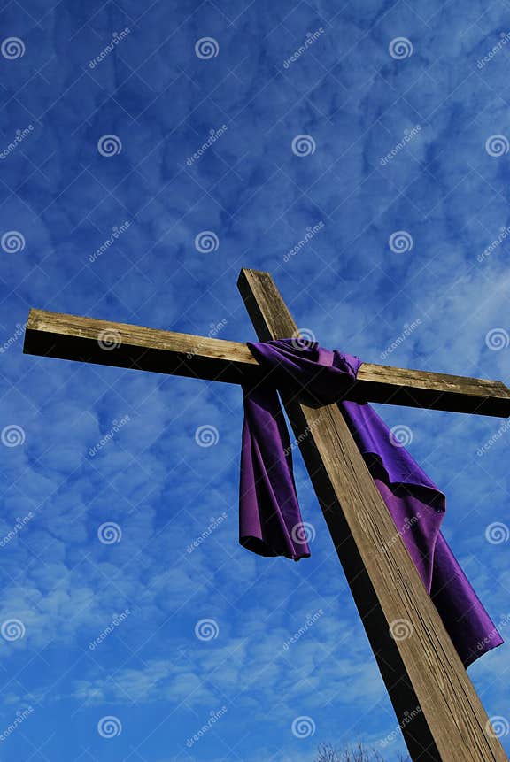 Easter Cross stock photo. Image of wooden, theistic, symbol - 4327750