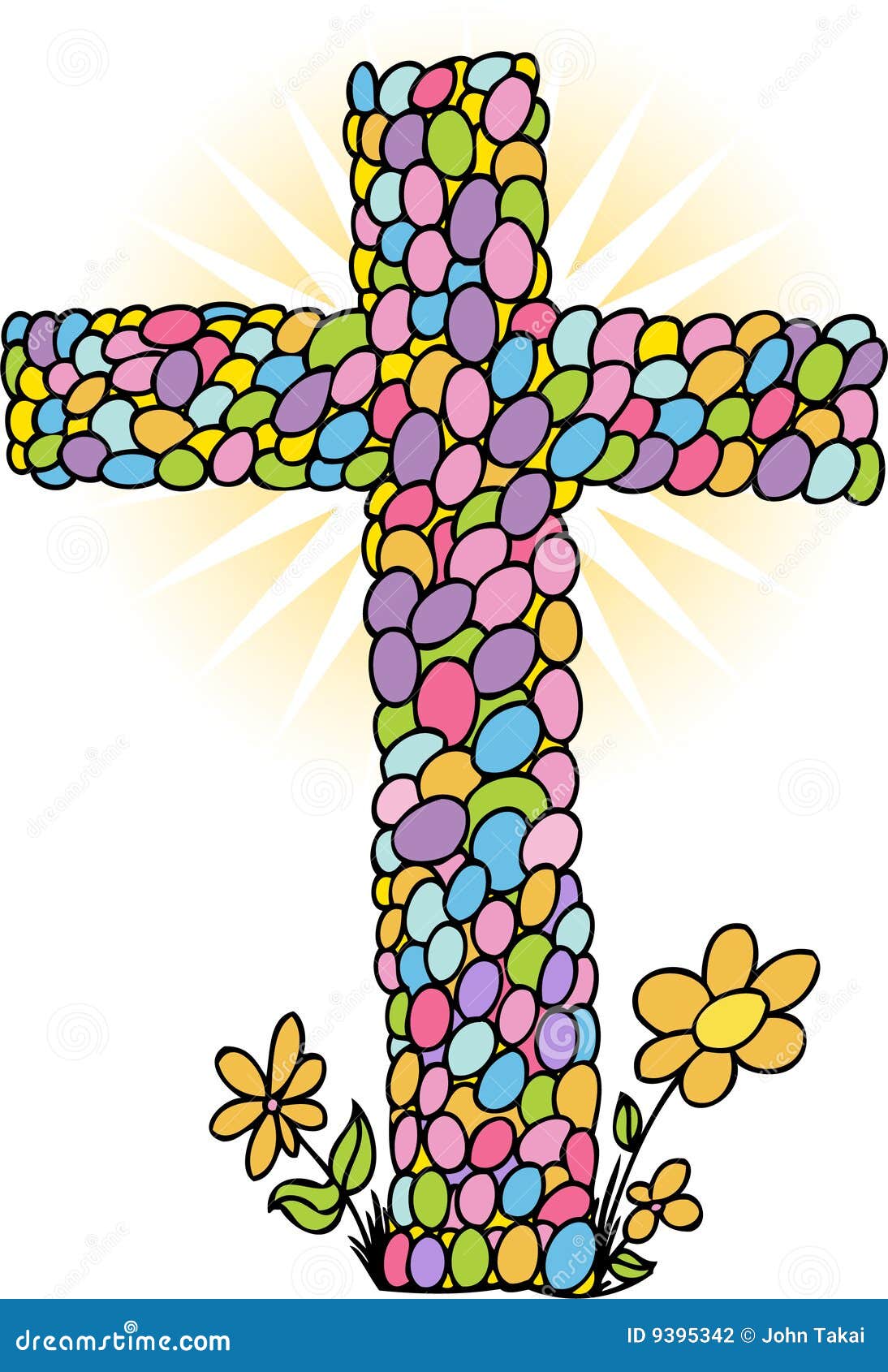Easter Cross Stock Photography - Image: 9395342