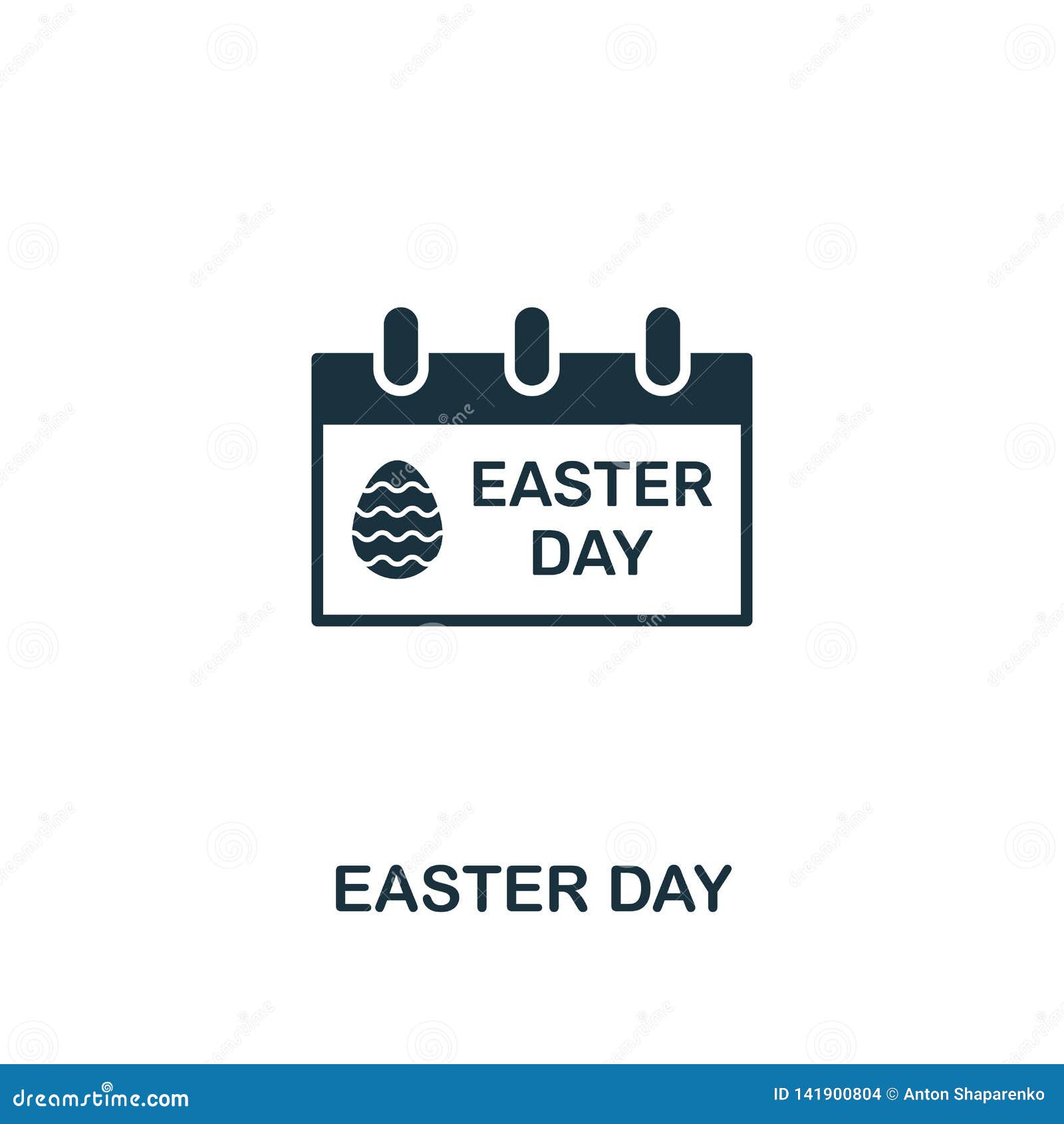 Easter Day Icon. Creative Element Design from Easter Icons Collection ...
